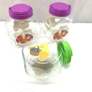 Unbranded | Holiday | Lot Of 3 Air Tight Easter Themed Storage ...